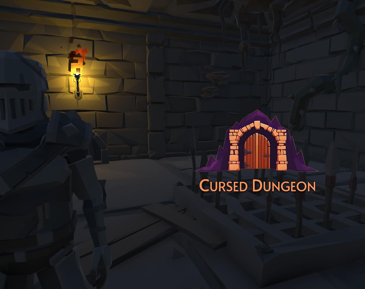 Cursed Dungeon by Flint Fort Games for Game Creator Jam 2024 - itch.io