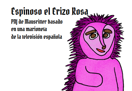 Espinoso el Erizo Rosa by ellohir