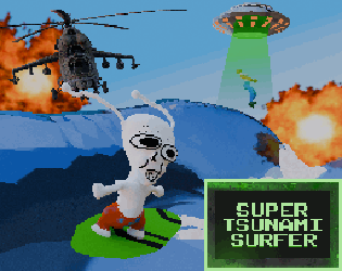 Super Tsunami Surfer by John-Busse, Sheepy, MatheusComposer