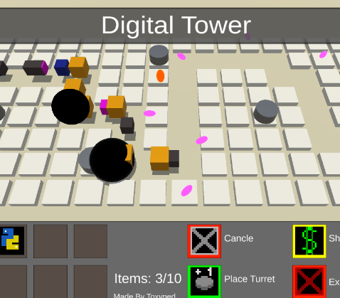 Digital Tower by Toxyped