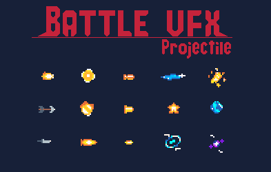 Battle VFX Projectile by pimen