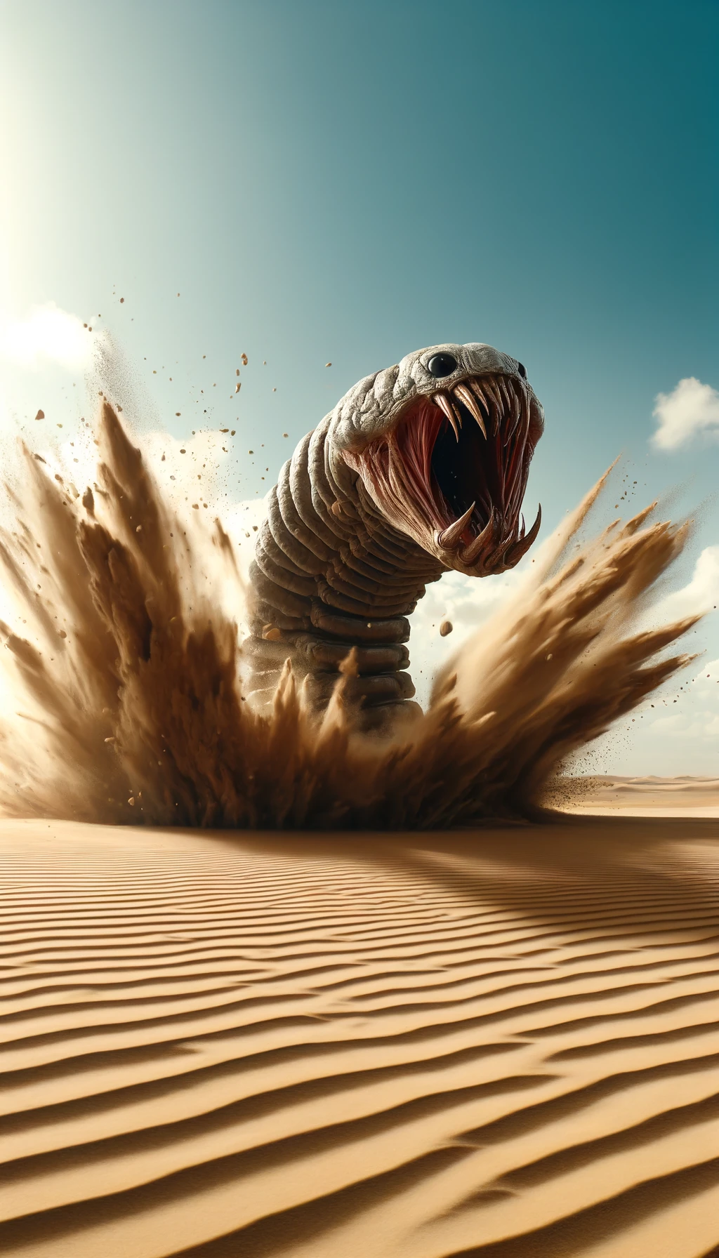 Dragonbane Sand Worm + Foundry VTT Json by BoyzieRpg