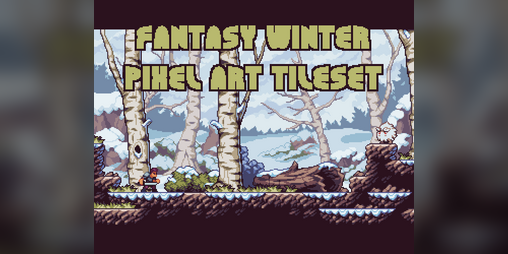 Fantasy Winter - Pixel Art Tileset by aamatniekss
