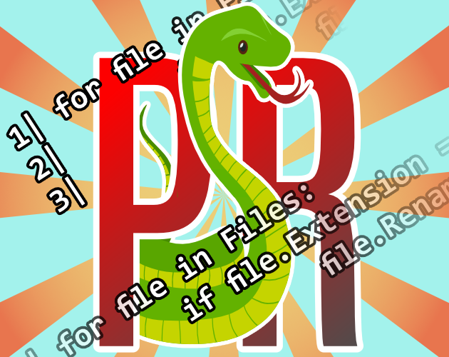 Python Renamer By Lion In A Box Games 