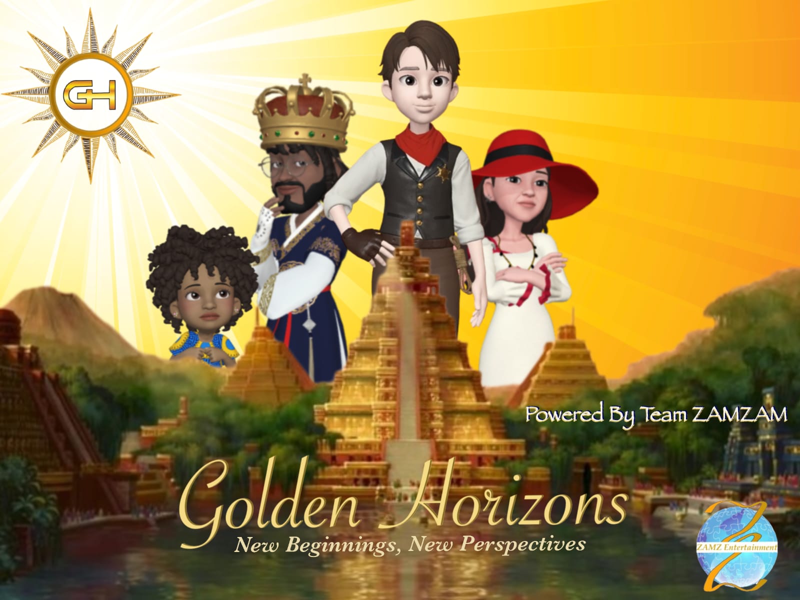 Golden Horizons by zamzam