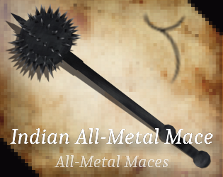 PSX - All-Metal Spiked Mace by Jin