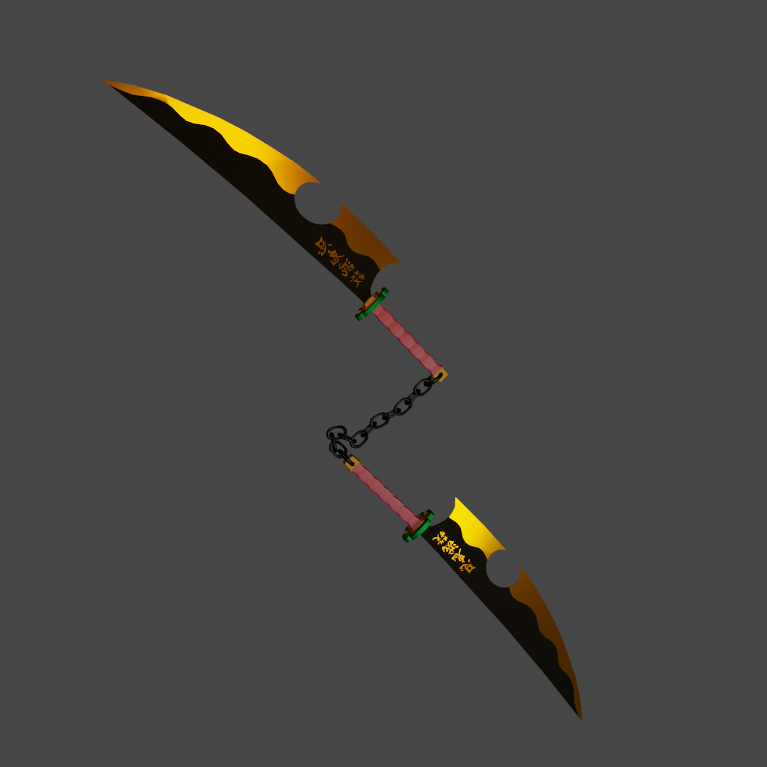 Devlog - Tengen's Nichirin Swords by RamiLay Devlog - Tengen's Nichirin Swords by RamiLay