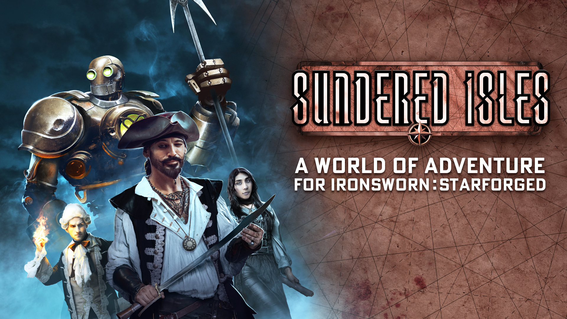 Sundered Isles - Expansion for Ironsworn: Starforged by Shawn Tomkin