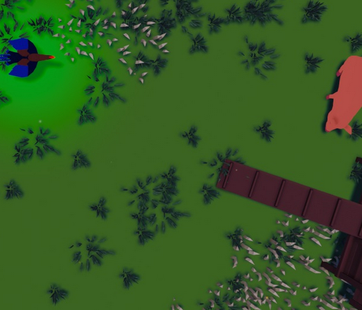 Rooster and the hateful Hens by witchworks28 for Bullet Hell Jam 5 ...