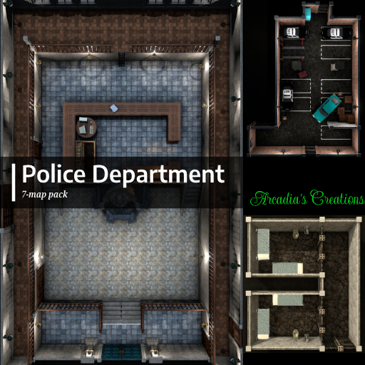 Police Department | 7 map-pack by Arcadia's Creations