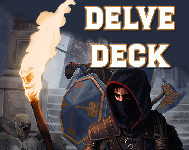 DELVE DECK - Dungeon Building Tools by BPB Games