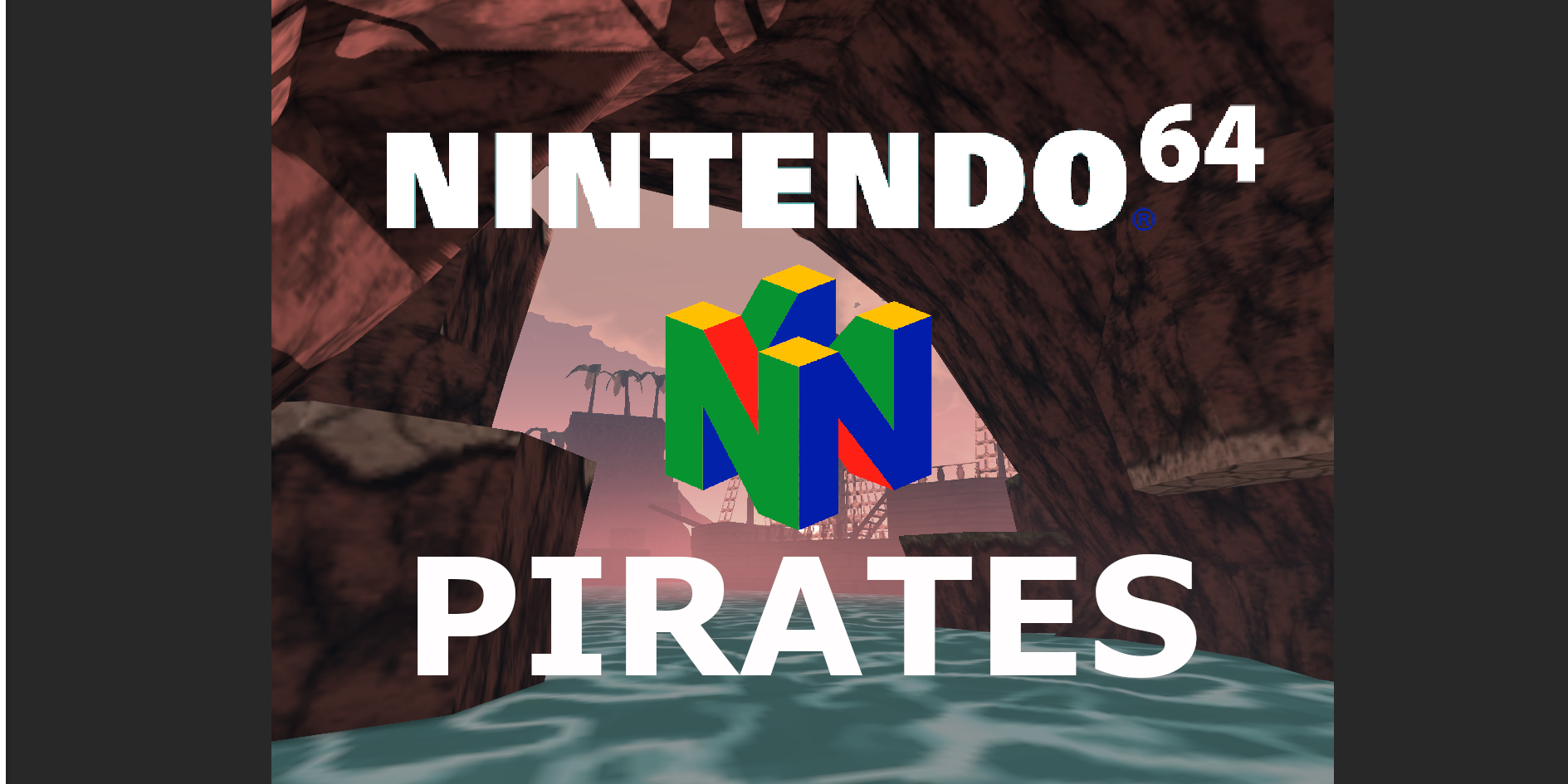 N64 style - Retro pirate isles by Theretrorealms