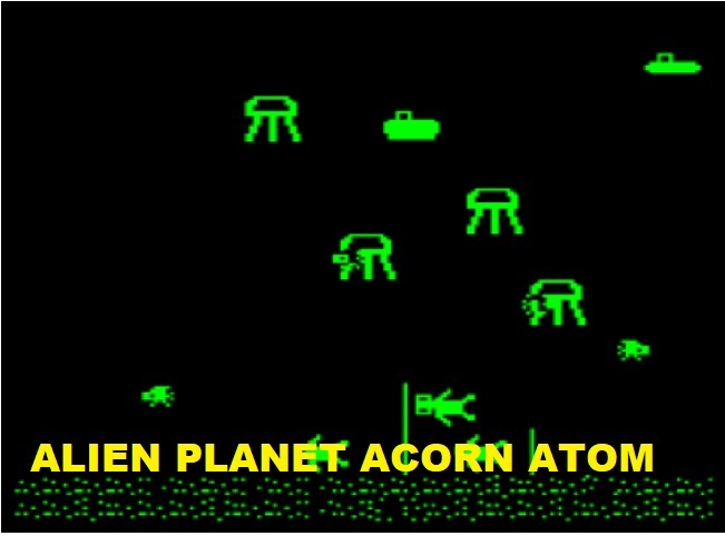 Alien planet (Acorn atom) by Frederick352