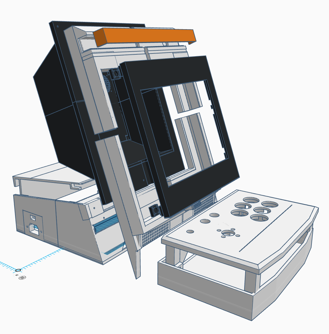 The Sega Naomi Mini Cabinet by format_c