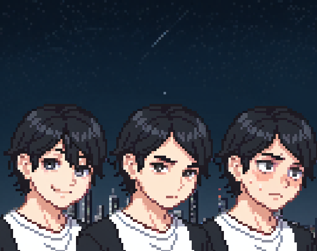 5# Expressive Character Portraits by Shimochi