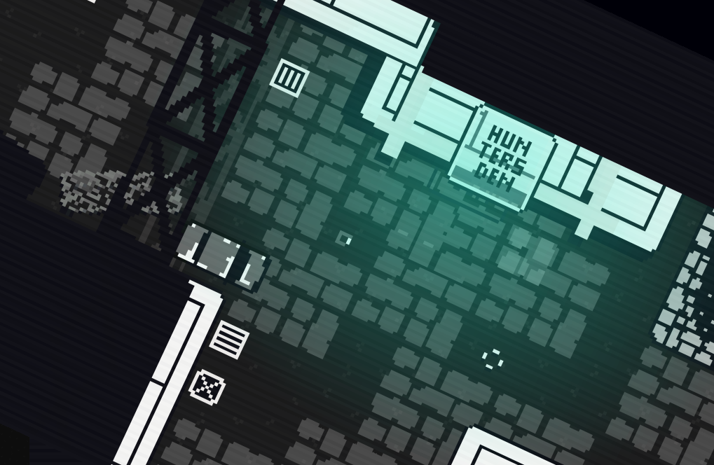 1bit topdown starter sprites by Jarp.pix