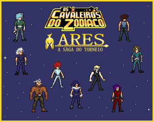 Guerreiros de Atenas (Pixel Arte) - Cavaleiros do Zodíaco by Lucios Felipe