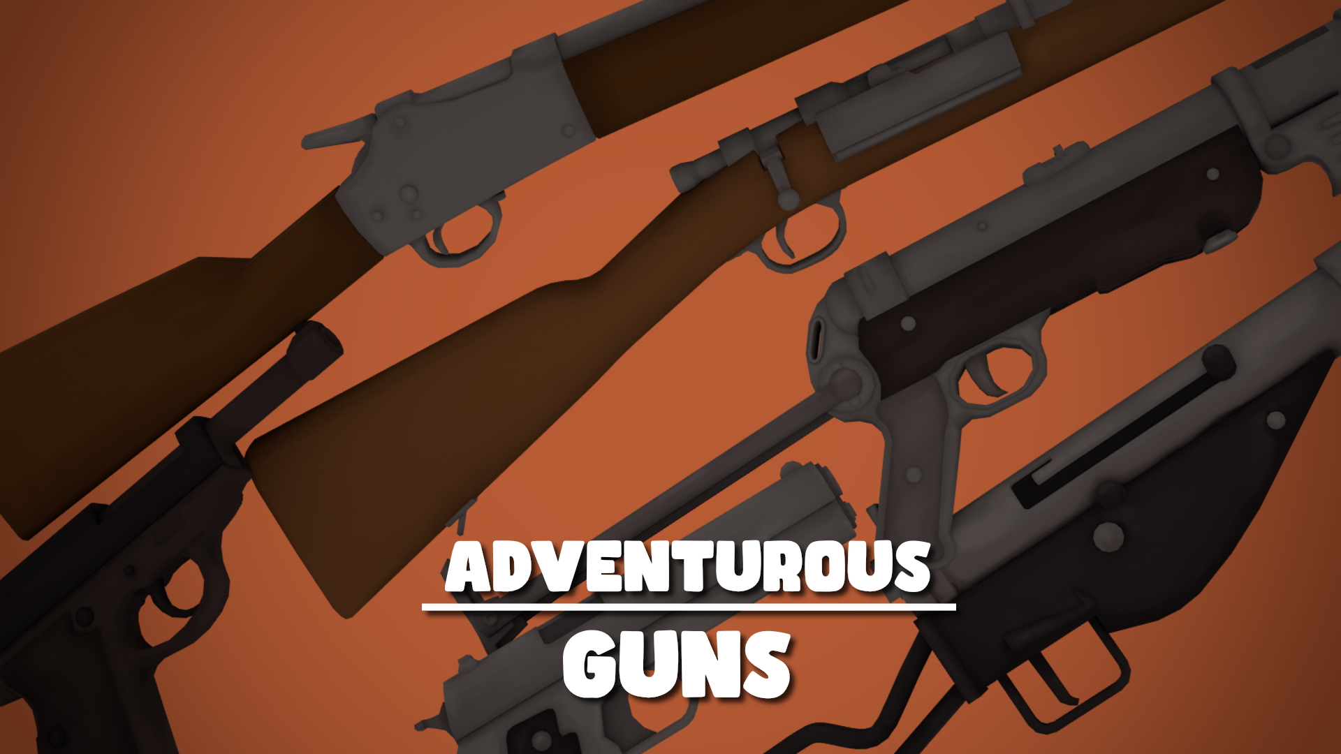 Adventurous - WW2 Guns - Volume 1 - Rigged & Animated by Silver Delivery