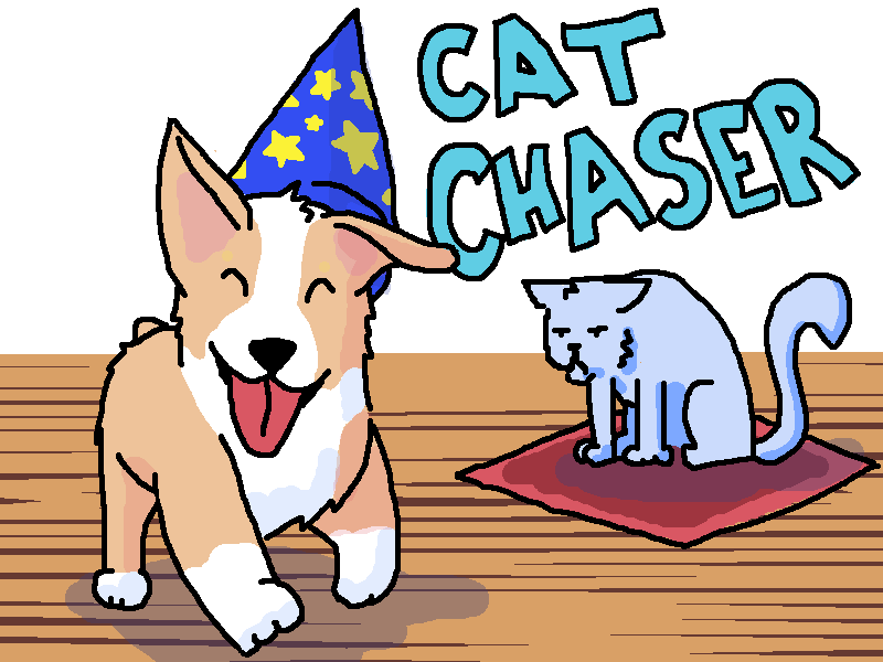 Cat Chaser by mystal