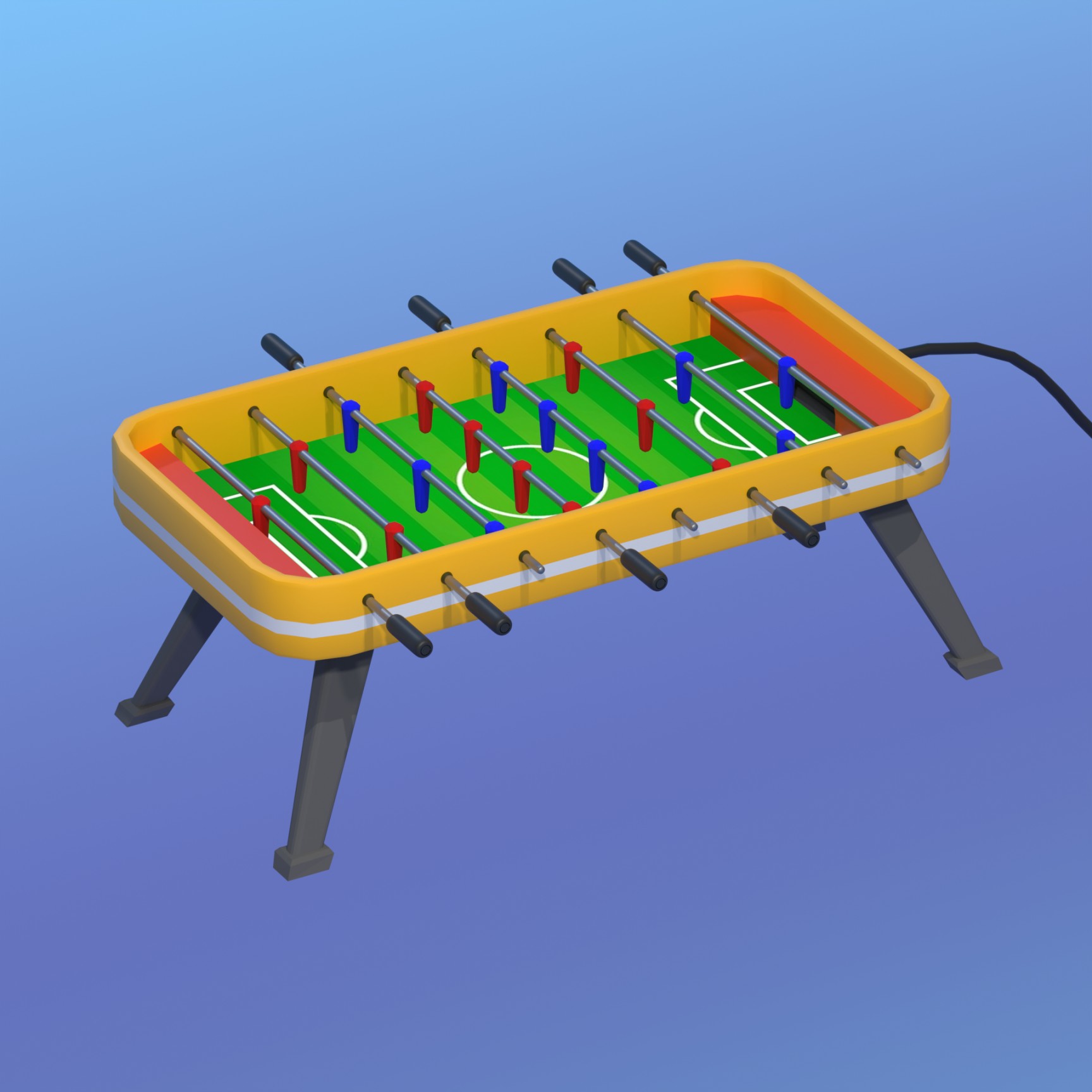Table Football Machine by anill.blend