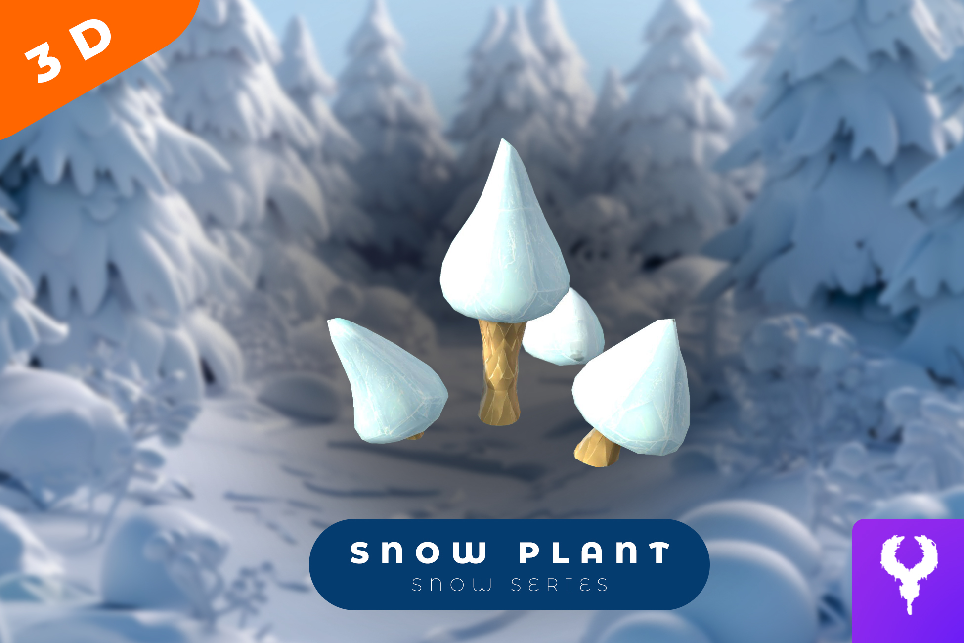 Cartoon Ice Plant by golemkin