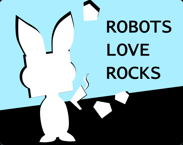 Robots love Rocks by phiskits
