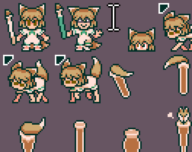 Custom Mouse Cursor Set - Tsukasa Kudamaki by Tubs