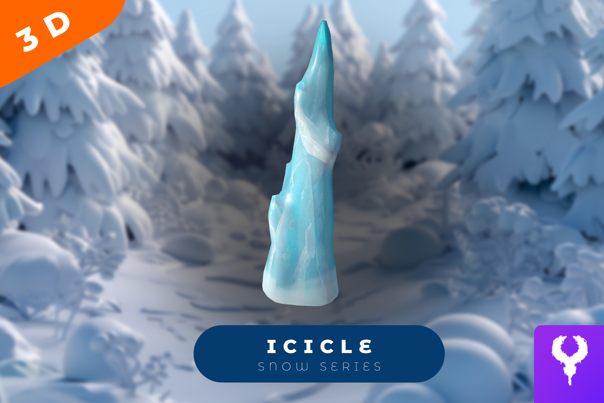 Cartoon Icicle by golemkin