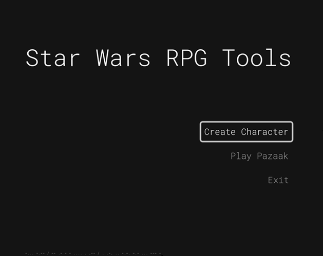 Star Wars RPG Tools by Erickson Software