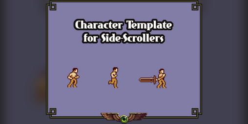 Pixel Side-Scroller Character Template by Thomas Feichtmeir "Cyangmou"
