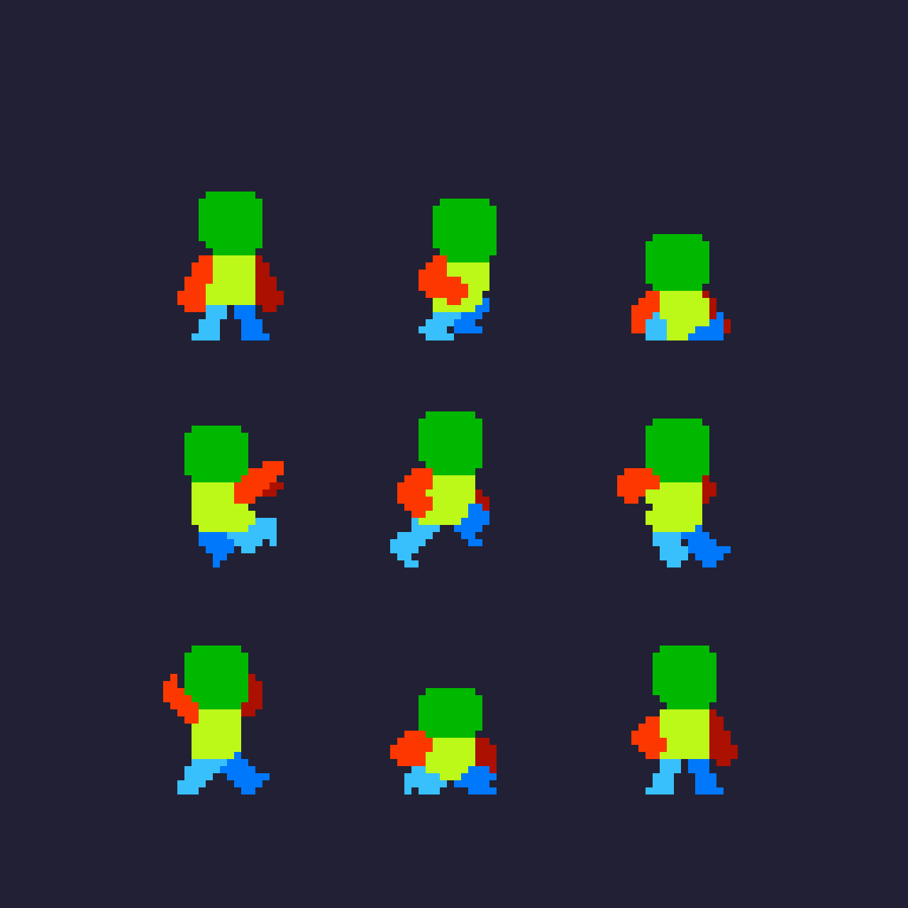 Platformer Character Base by 413 Games