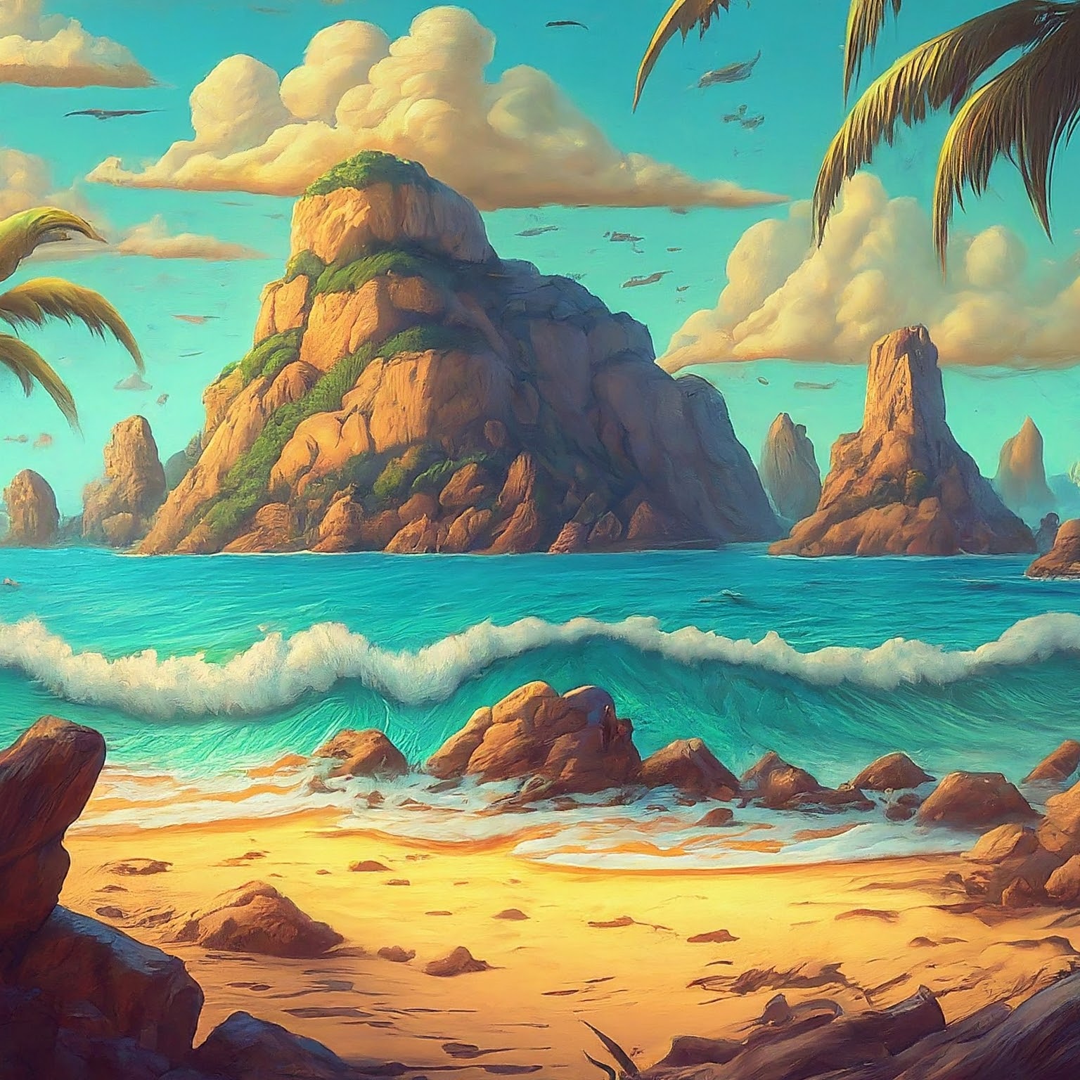 Free CC0 Beach Backgrounds Pack by The Outlander