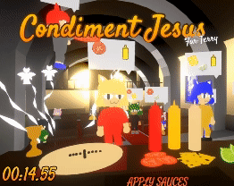 Condiment Jesus by EMMY, Videman