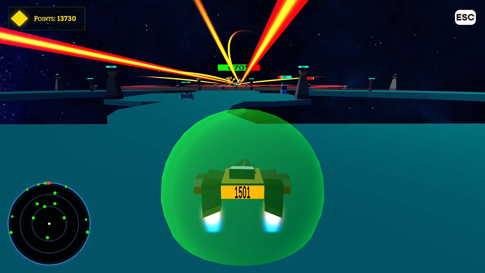 Point Blank Polygons by Roy