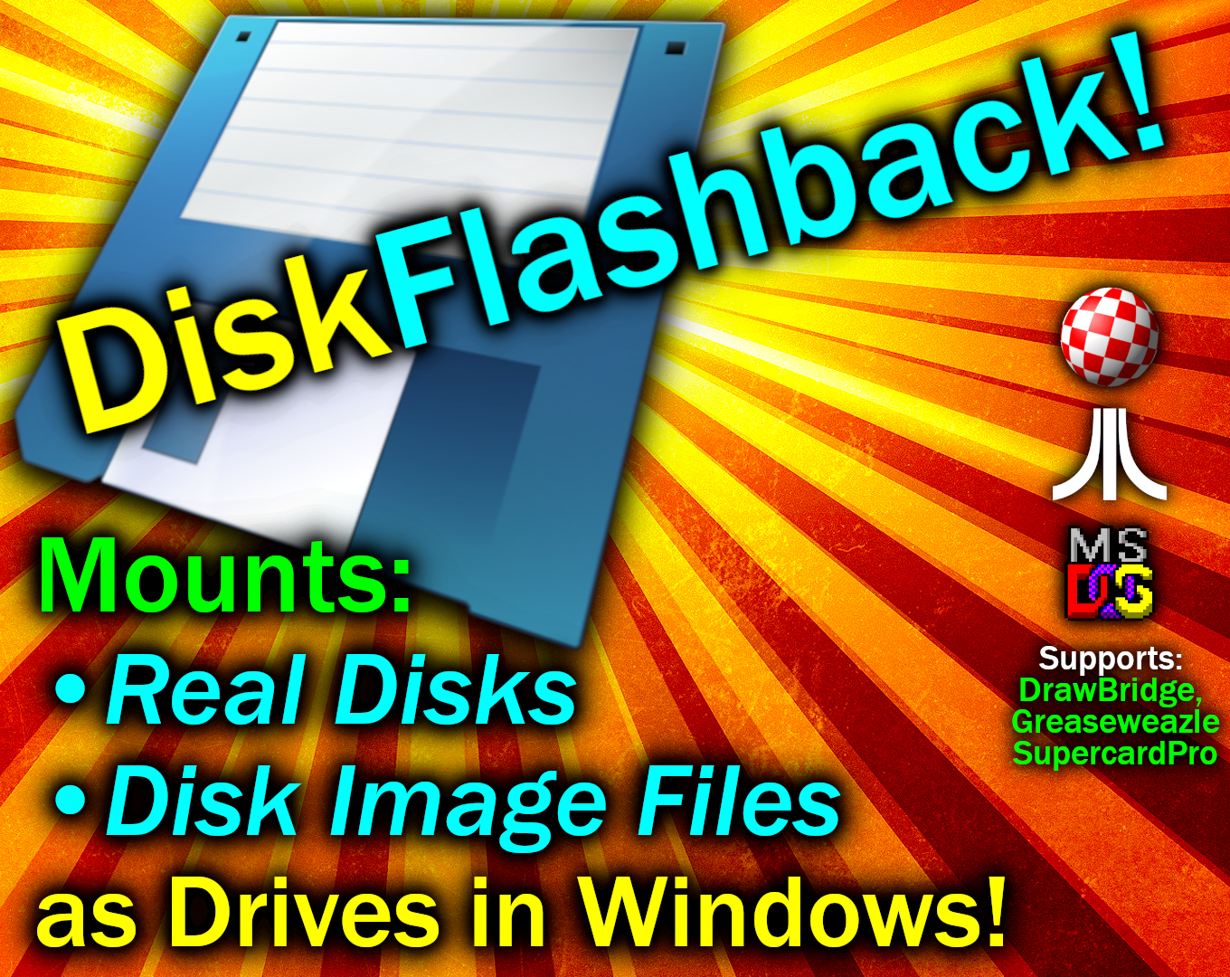 DiskFlashback by RobSmithDev
