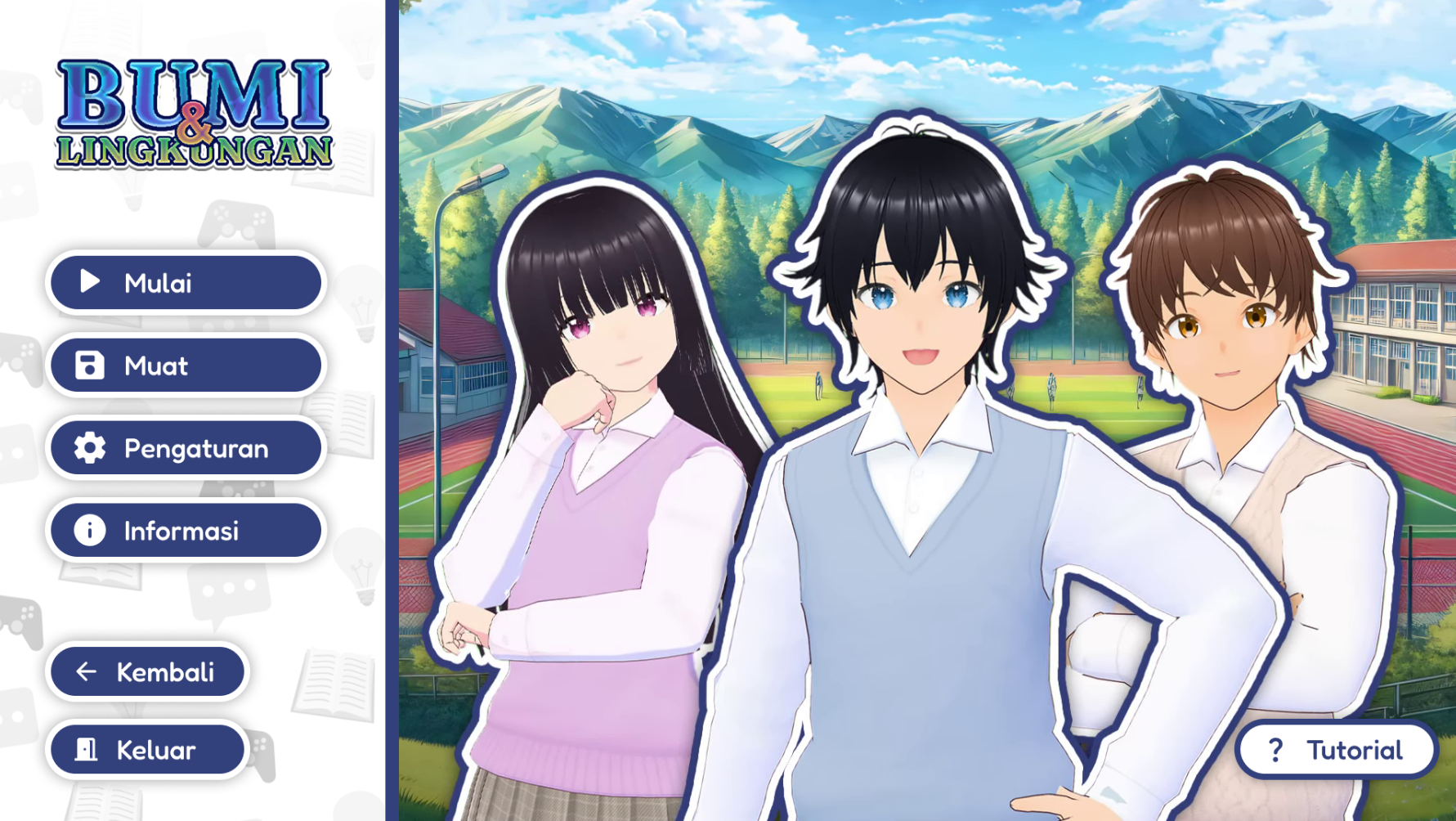 (V1) Game Edukasi Visual Novel Bumi dan Lingkungan by Danujogs