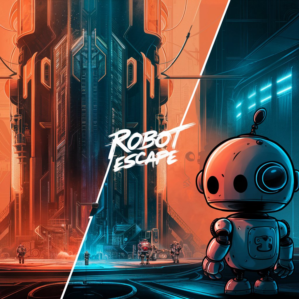Robot Escape by Nacharon