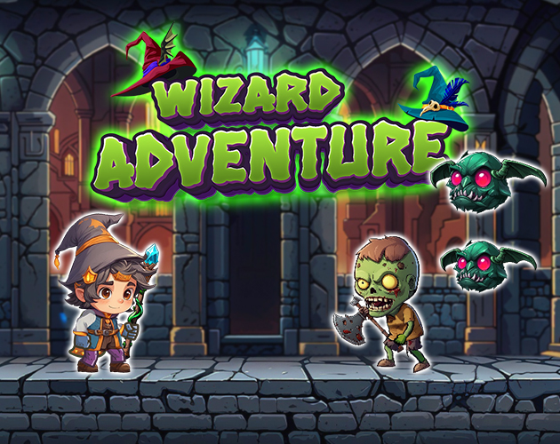 Wizard Adventure by Gamelauncher.net