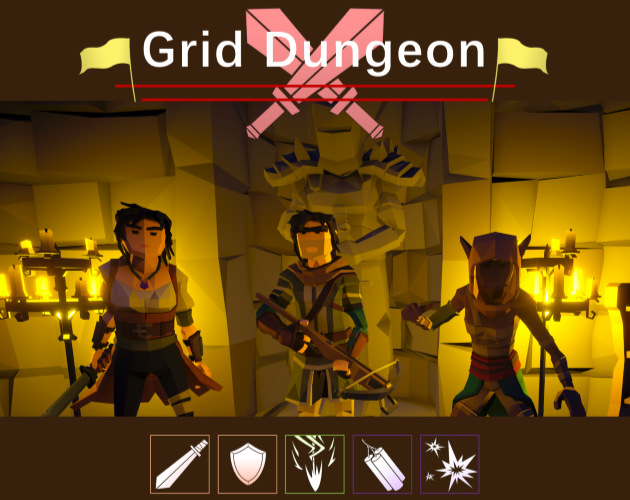 Grid Dungeon by wangnevin