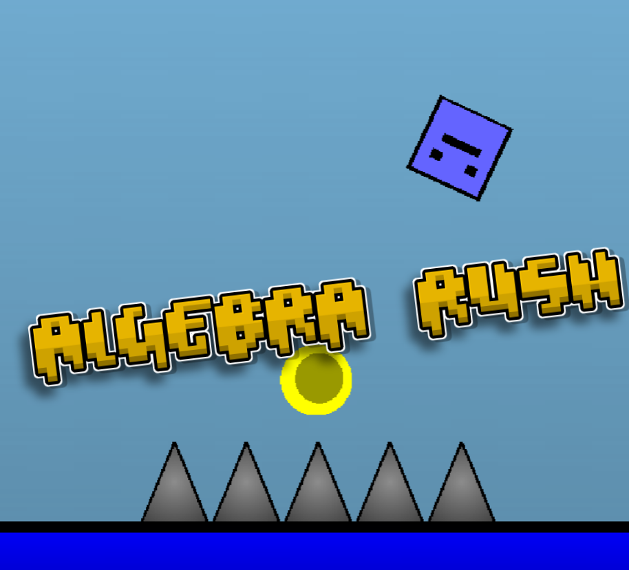 Algebra Rush (Geometry Dash Fangame) by PieNotPi