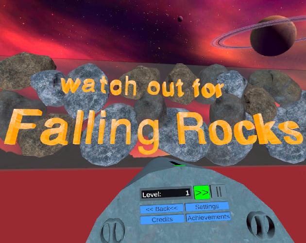 GravityGameJam Falling Rocks by Elisa UnityDev