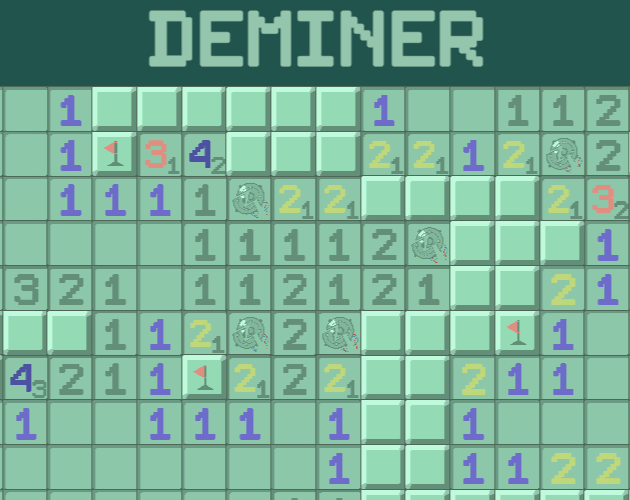 Deminer - Minesweeper Variant by cupc4kez