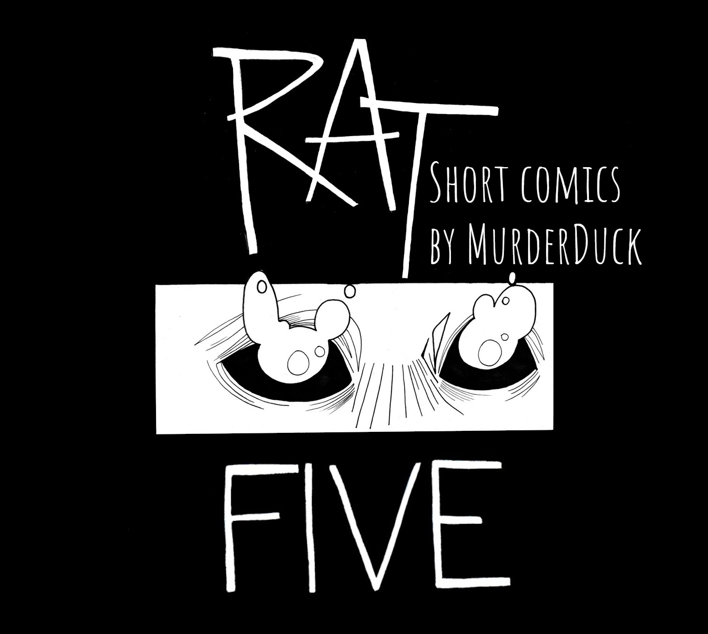 Short comics FIVE & RAT by MurderDuck