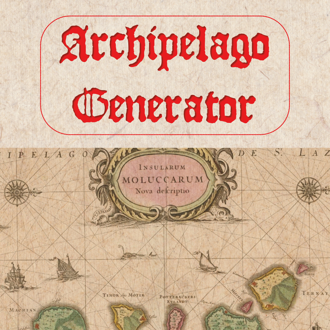 Archipelago Generator by Paskål Jansson