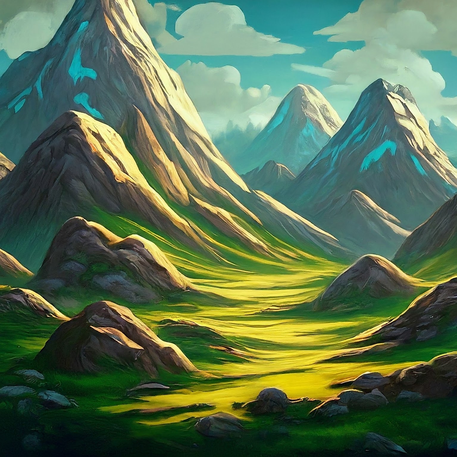 Free CC0 mountain Backgrounds Pack by The Outlander