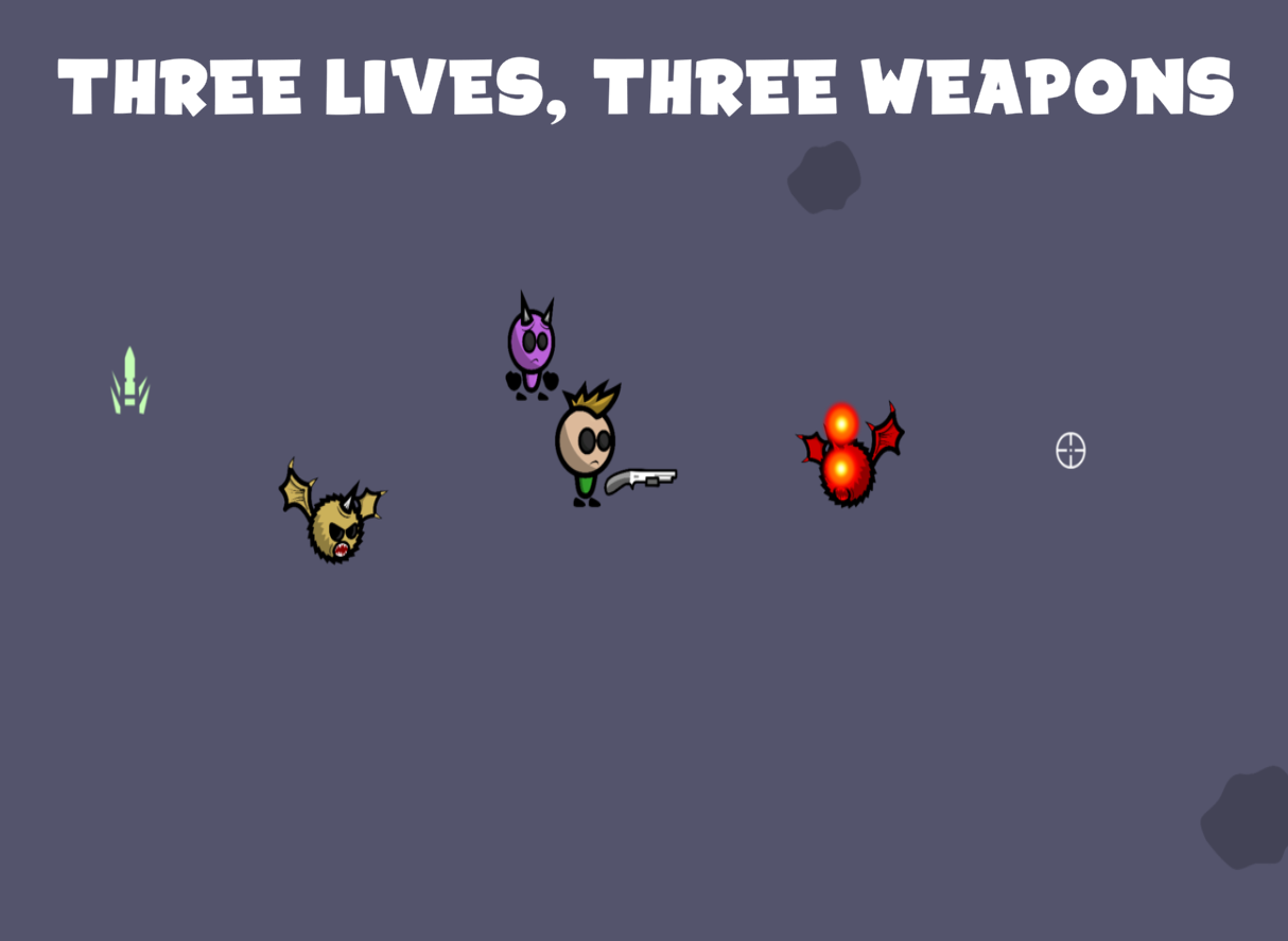 Three Lives, Three Weapons by Clare
