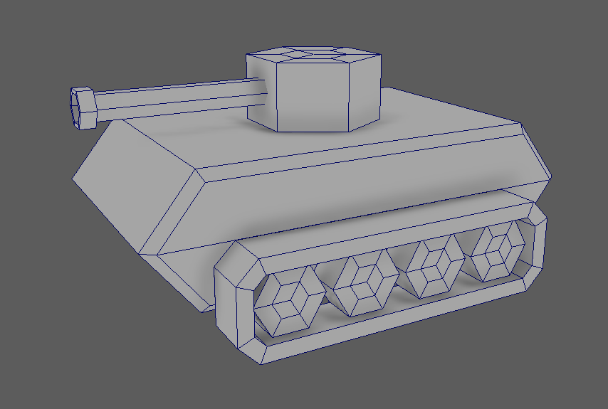 Simple Tank Model by Siilveren