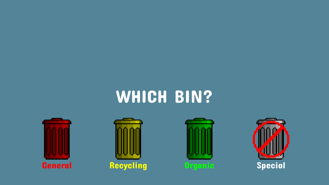 Which Bin? by shoebear
