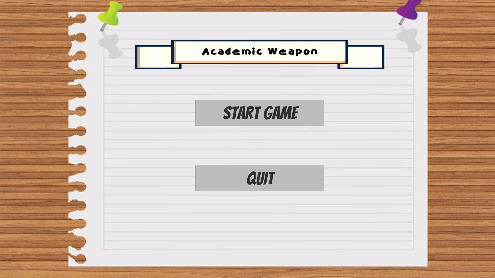 Academic Weapon by santos_r003