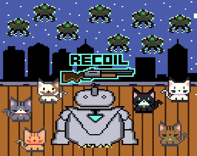 RECOIL - CTRL ALT JAM by LuizDoMal, Kelver Figueiredo, MendokaMagik for CTRL ALT JAM #3 - itch.io